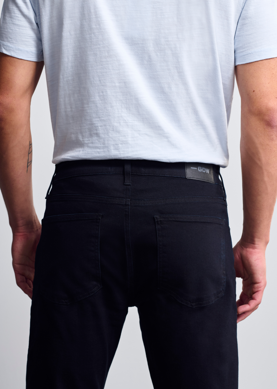 General Denim Works Bridge Straight Leg Jeans In Ink Denim