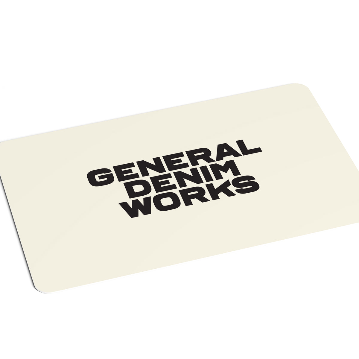E-Gift Card – General Denim Works